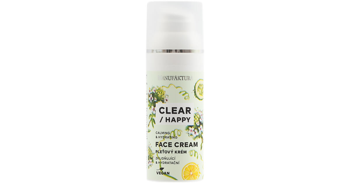 CLEAR & HAPPY Face Cream for Problematic Skin | Manufaktura